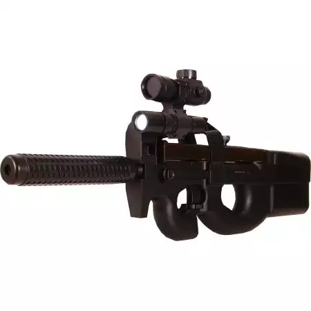 Fusil a Billes Well D90-H TR Triple Rail Electrique AEG - Noir
