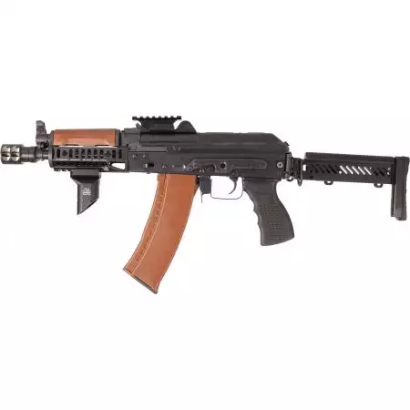 Fusil AKS74UN Platinium Z-Spec Mod1 Aster SE AEG E&L - Bi-ton Bois