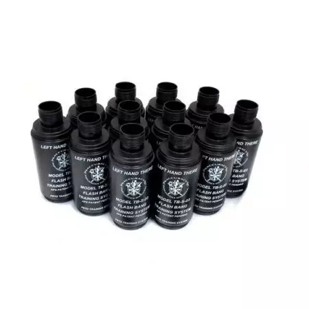 Lot de 12 Coques FlashBang Grenade Co2 Thunder B Hakkotsu APS - Noir