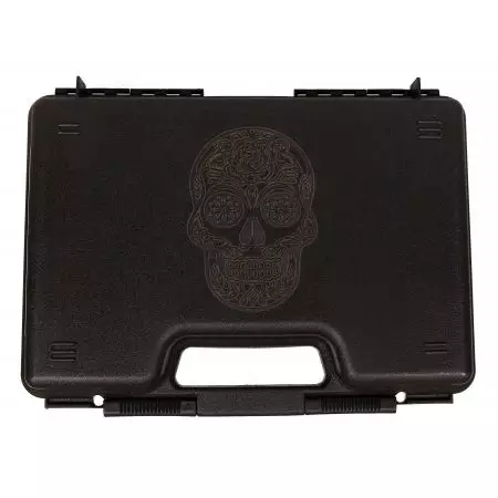 Pistolet Colt 1911 MKIV Series 70 GBB Co2 Mexican Skull Gtac - Silver