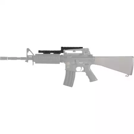 Rail Picatinny Carry Handle M4 M16 Alu Royal - Noir
