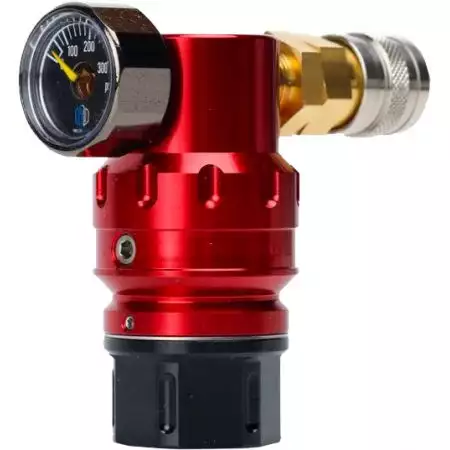Régulateur HPA FLO MAX - Ligne US - Alu CNC - MechLabs - Rouge
