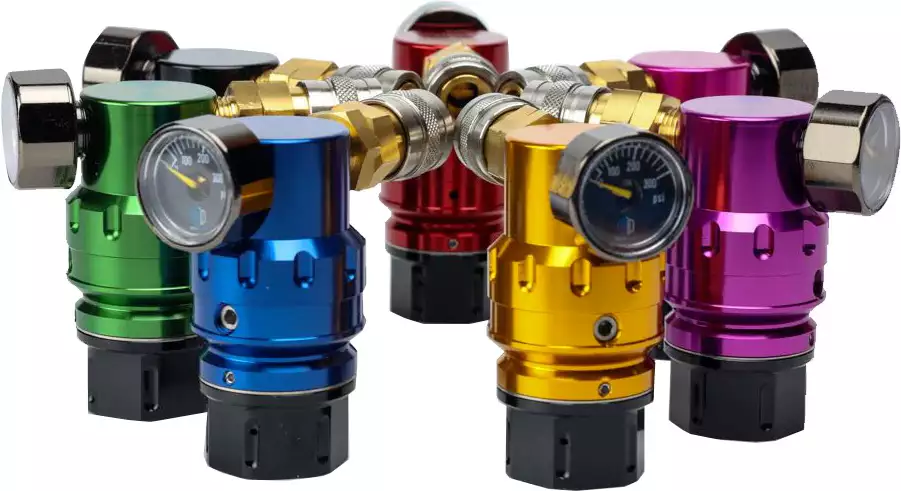 Régulateur HPA FLO MAX - Ligne US - Alu CNC - MechLabs - Violet